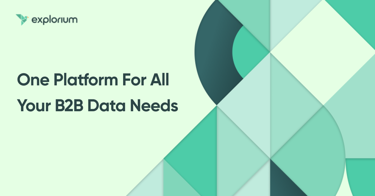 Access the right data to extend your go-to-market needs | Explorium