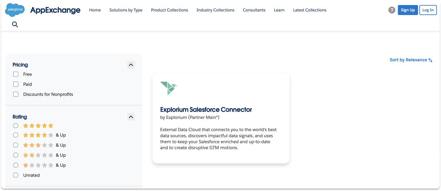 Explorium's External Data Cloud now available on Salesforce AppExchange | Explorium